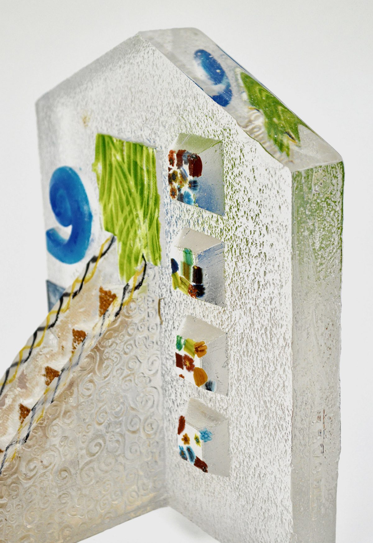 Kiln-cast Glass Sculpture, Tables and Wall Art